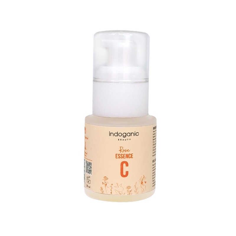 Jual INDOGANIC BEAUTY ROSE ESSENCE C 20ML | Shopee Indonesia