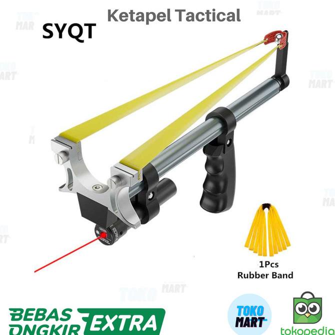 Jual Ketapel Berburu Slingshot Tactical Hunting Alumunium Laser Catapult | Shopee Indonesia