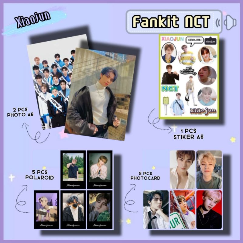 Jual Fankit Xiaojun / FANKIT KPOP / FANKIT NCT XIAOJUN / WAYV | Shopee ...