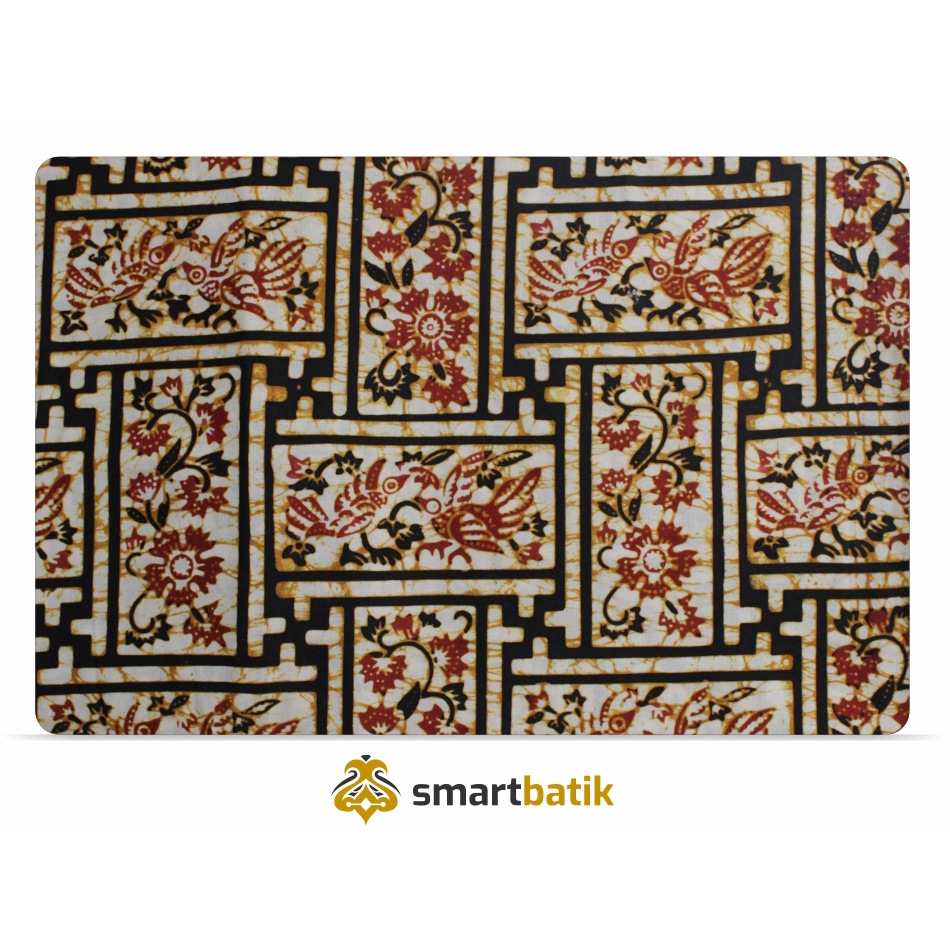 Jual Batik Kontemporer Motif Puzzle Garuda (Cap Colet Pecah) | Shopee ...