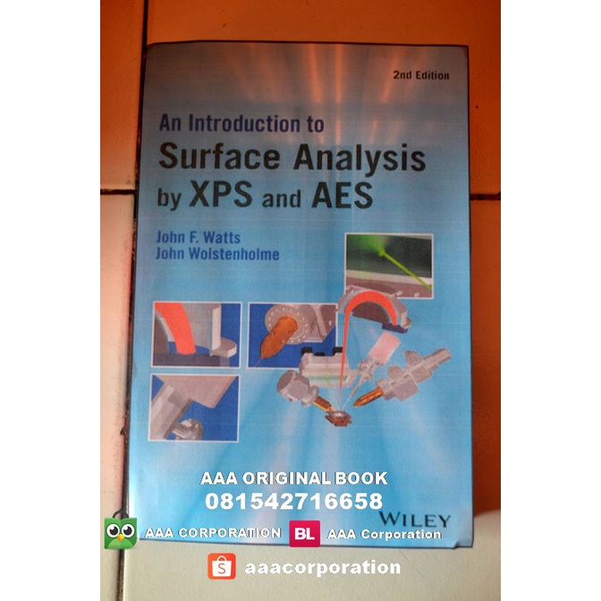 Jual An Introduction to Surface Analysis by XPS and AES 2nd Edition ...