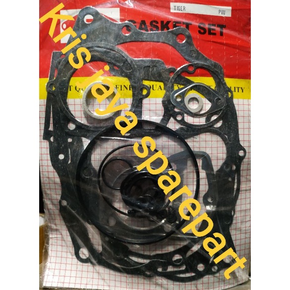Jual Gasket Full set Packing Honda Tiger Revo / Tiger merk HT | Shopee Indonesia
