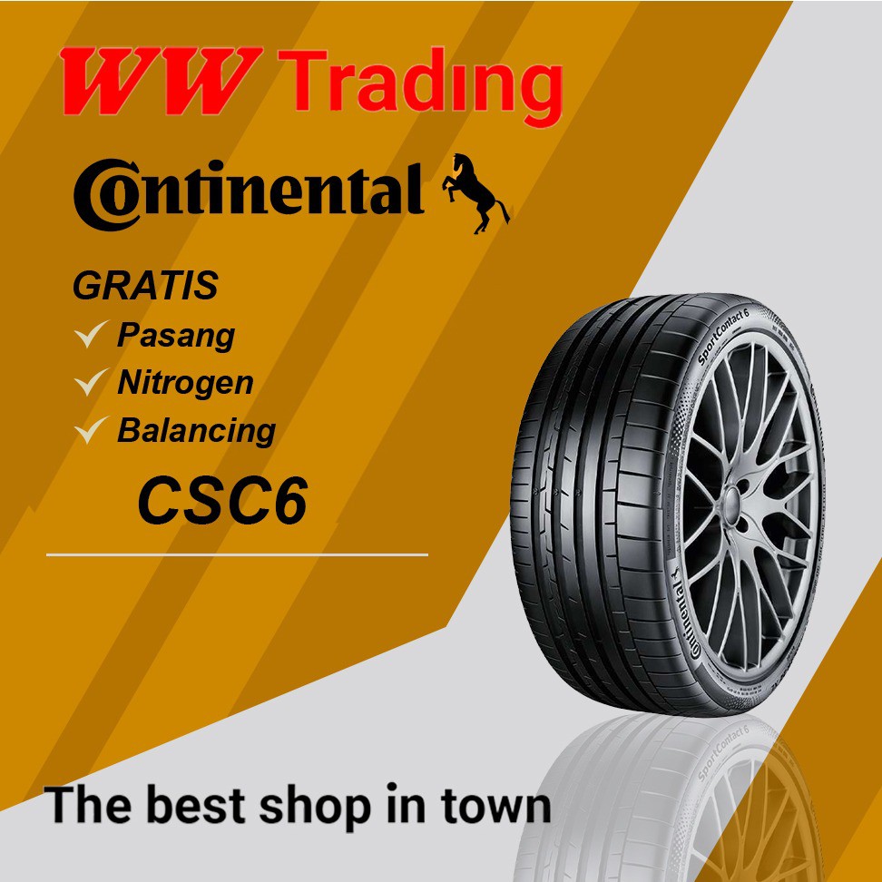 Jual Ban Continental CSC6 92Y 255/30/R20 / 255 30 20 | Shopee Indonesia