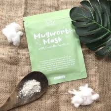 Jual MUGWORT MASK BY HEY GURL (FREE SPATULA) | Shopee Indonesia