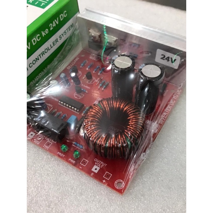 Jual KIT INVERTER 24 VOLT CT INPUT 12 VOLT CONVERTER DC TO CT BELL BGR ...