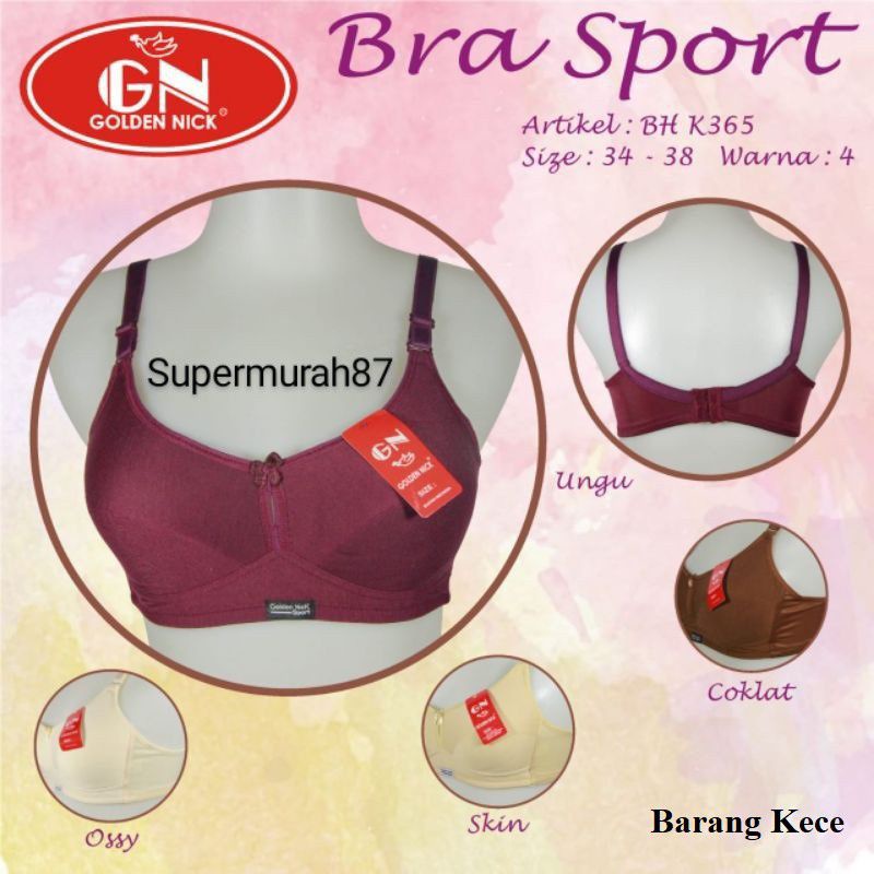Jual BRA GOLDEN NICK K365/K372 BH GOLDEN NICK KATUN | Shopee Indonesia