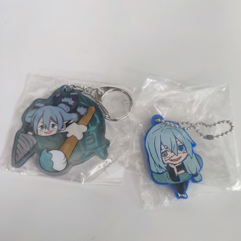 Jual set official merch jujutsu kaisen rubber strap keychain mahito ...