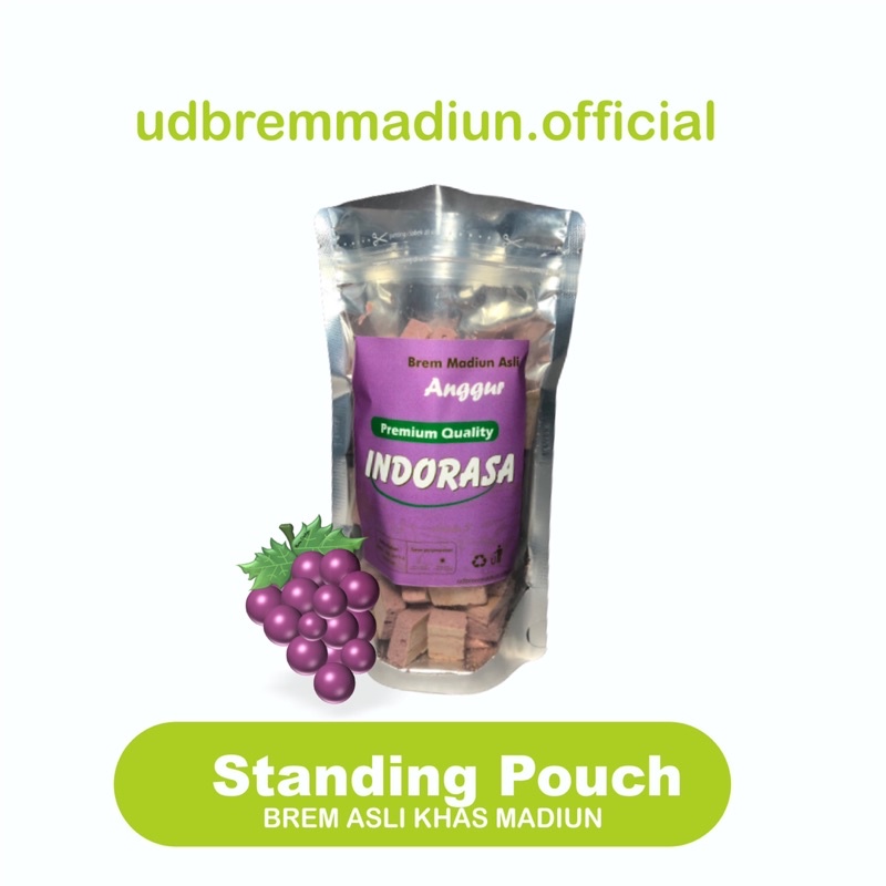 Jual Brem INDORASA Mix Flavour aroma Anggur Standing Pouch | Shopee ...