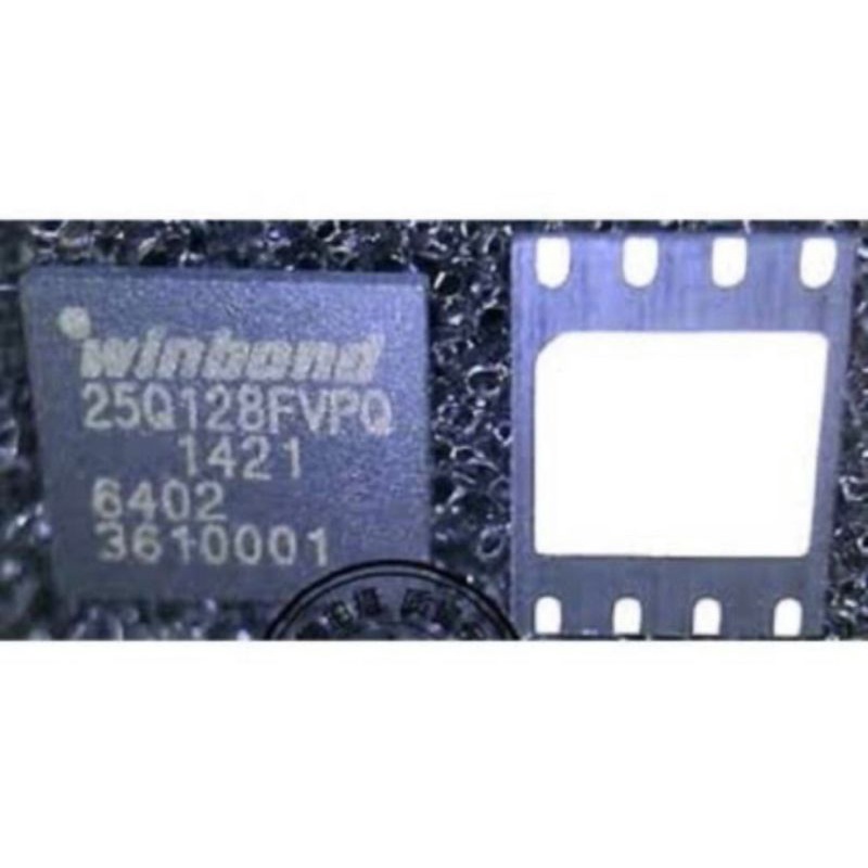 Jual IC BIOS WINBOND W25Q128FVPQ 25Q128FVPQ 3V 16MB | Shopee Indonesia