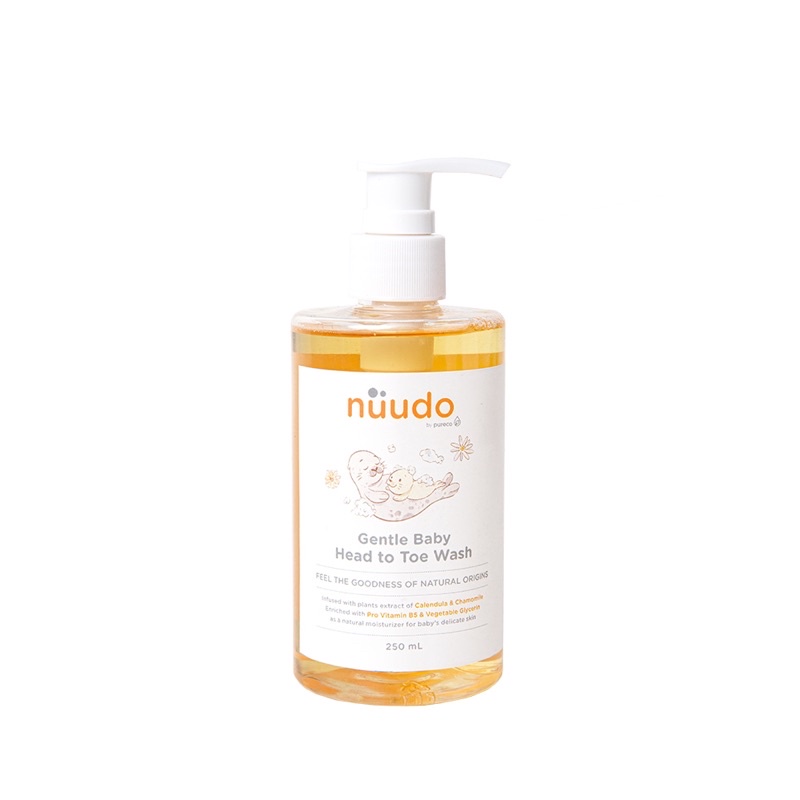 Jual Nuudo by Pureco Gentle Baby Head to Toe Wash 250 ML | Shopee Indonesia