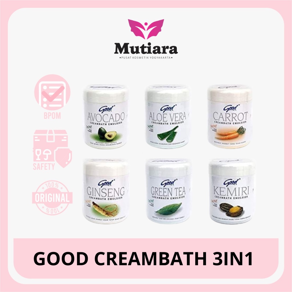 Jual GOOD CREAMBATH 3IN1 200 GR | Shopee Indonesia