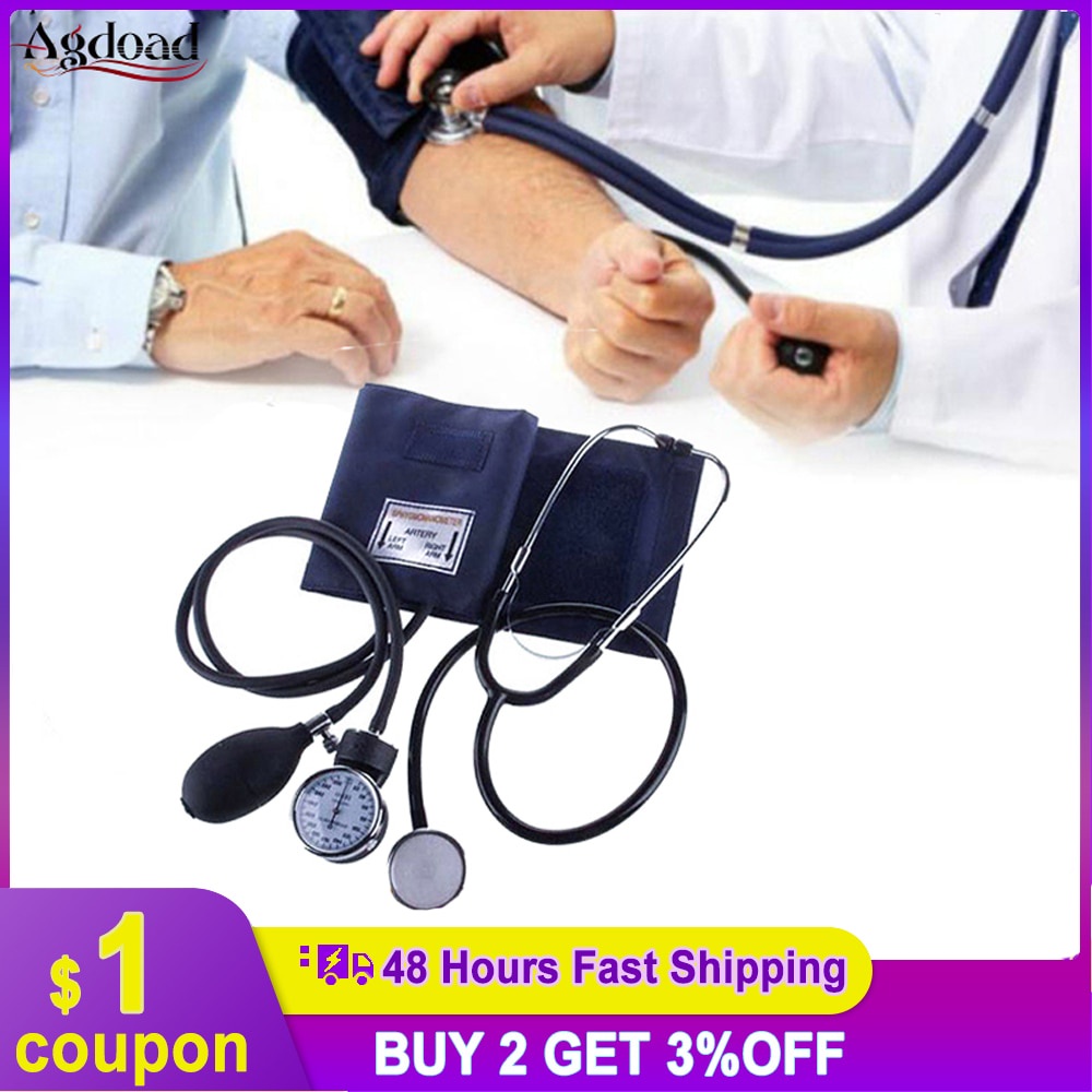 Jual PreOrder Manual Blood Pressure Monitor With Stethoscope Aneroid ...