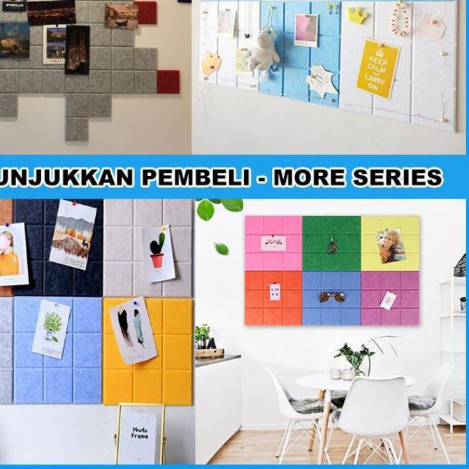 Jual DIY Papan Kain Felt Tempat Memo/Pesan/Jadwal Gaya Nordic untuk ...