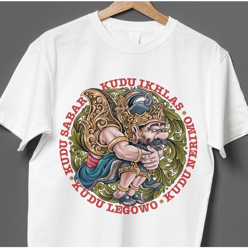 Jual GETIHJAWA | Kaos Wayang Gatotkaca | Kaos kata Bijak Jawa | Shopee ...