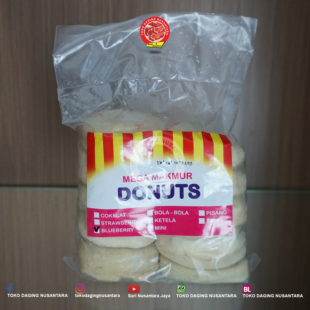 Jual MJ Donat Blueberry | Shopee Indonesia