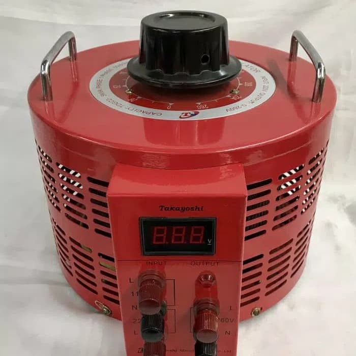 Jual takayoshi slide regulator 3000 watt 3 kva 1 phase | Shopee Indonesia