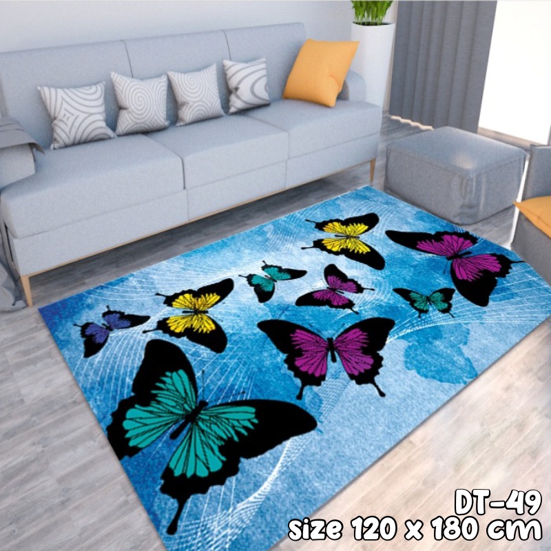 Jual Karpet Lantai Bulu Karpet Ruang Tamu Anti Slip Karpet tebal Karpet ...