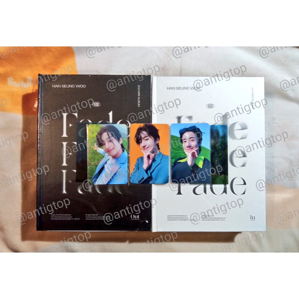 Jual [READY] FADE ALBUM SEALED UNSEALED SOUNDWAVE HAN SEUNGWOO POSTER ...