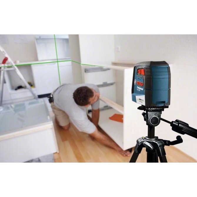 Jual Bosch Laser Line Level Waterpass Gll 30 G Meteran Garis 10Meter ...