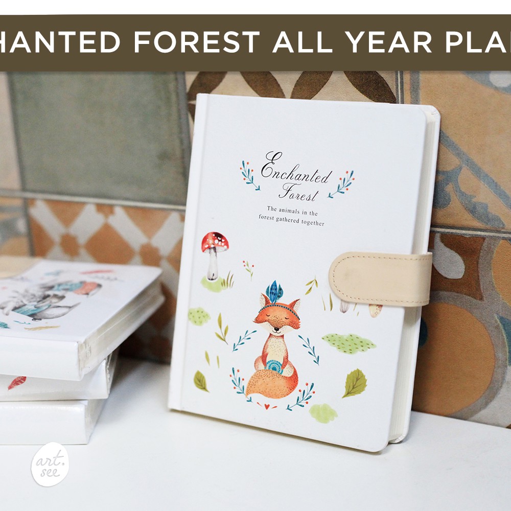 Jual Enchanted Forest All Year Planner | Shopee Indonesia