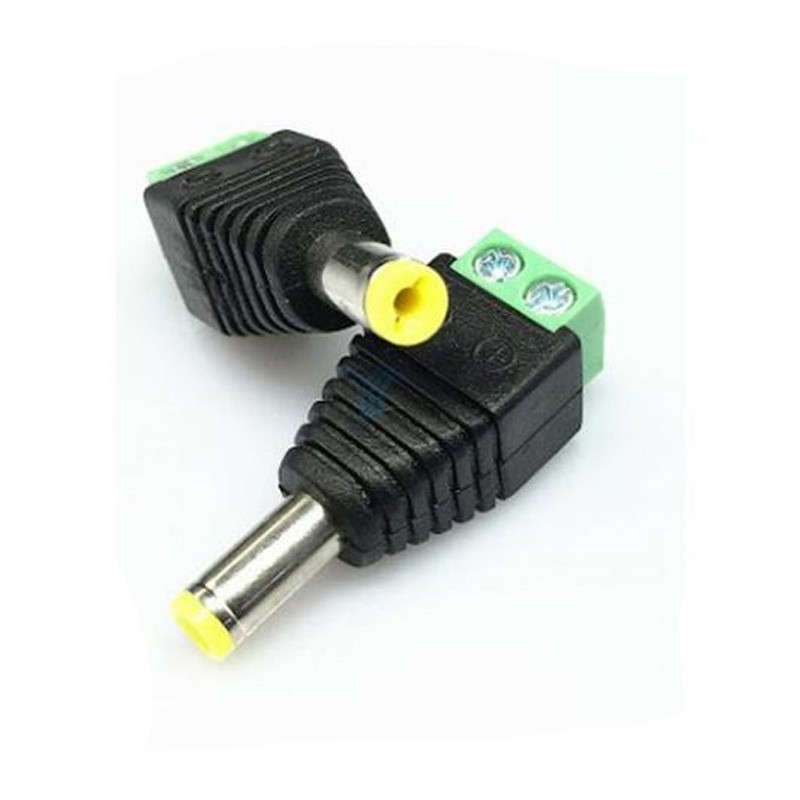 Jual JACK DC MALE CCTV POWER PLUG CONNECTOR BAUT JEPIT KABEL KONEKTOR ...