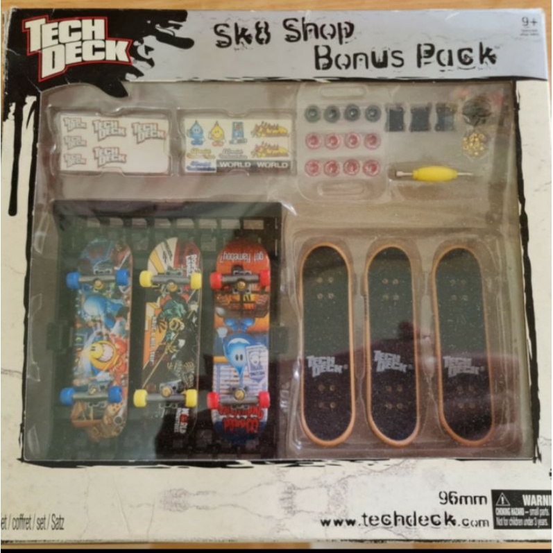 Jual Tech Deck Sk8shop Bonus Pack (New) | Shopee Indonesia