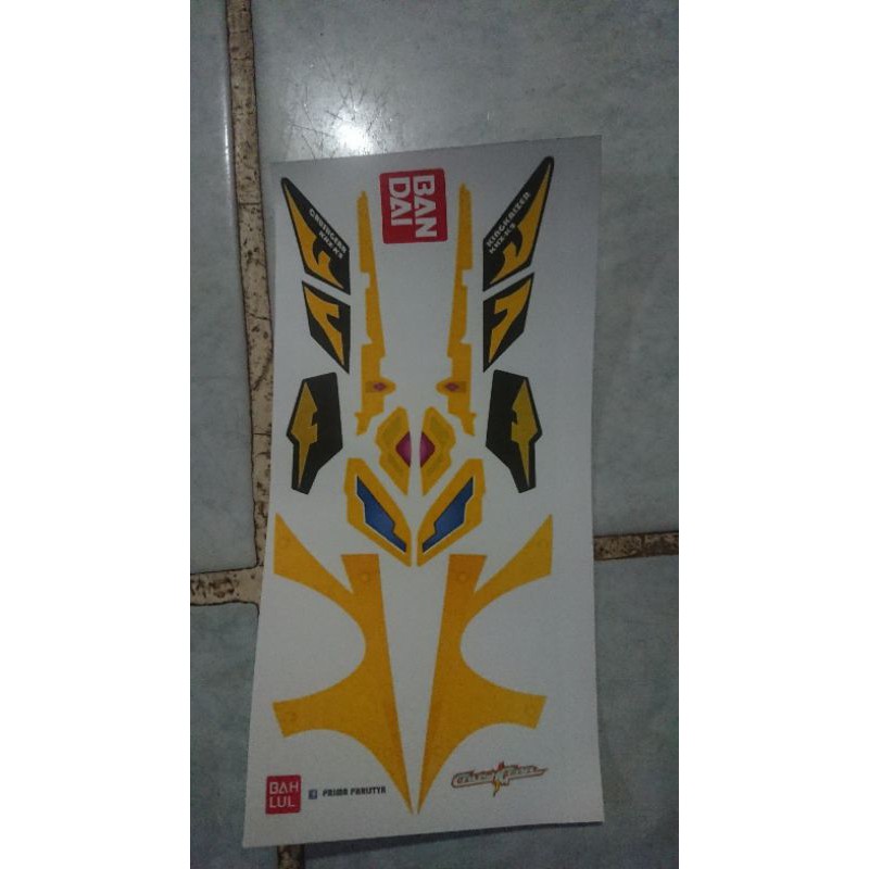 Jual Sticker-Stiker-Decal-Tempelan Crush Gear King Kaiser | Shopee ...