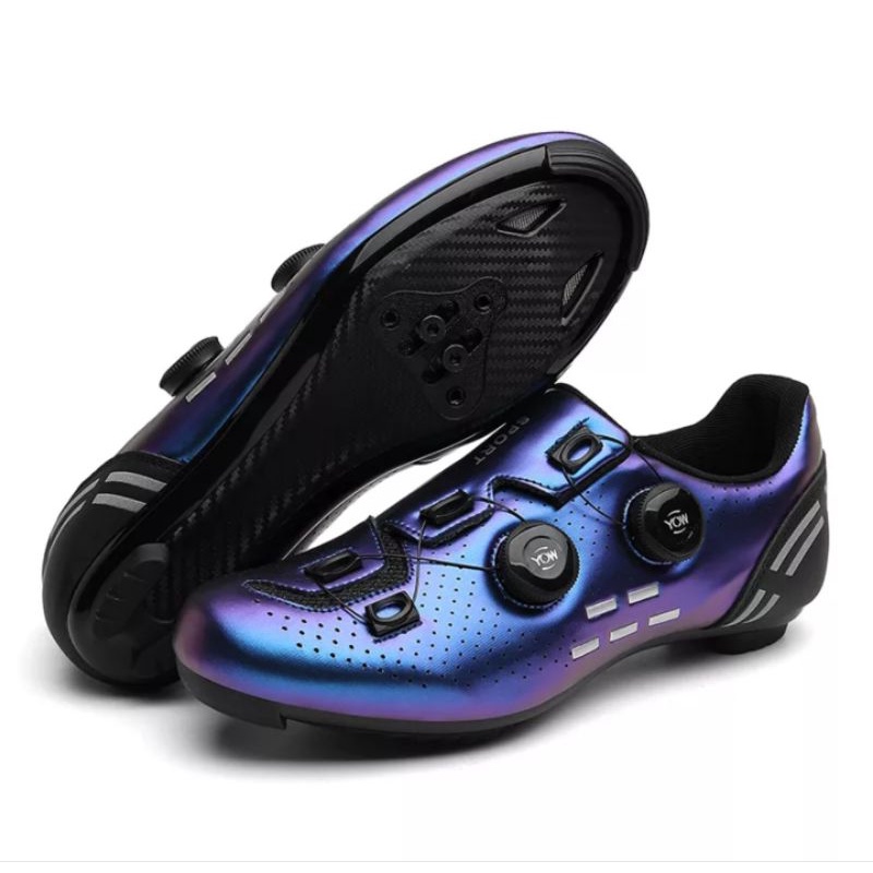 Jual Sport Sepatu Sepeda Multi Cleat Roadbike MTB 2 BOA Cycling Shoes ...
