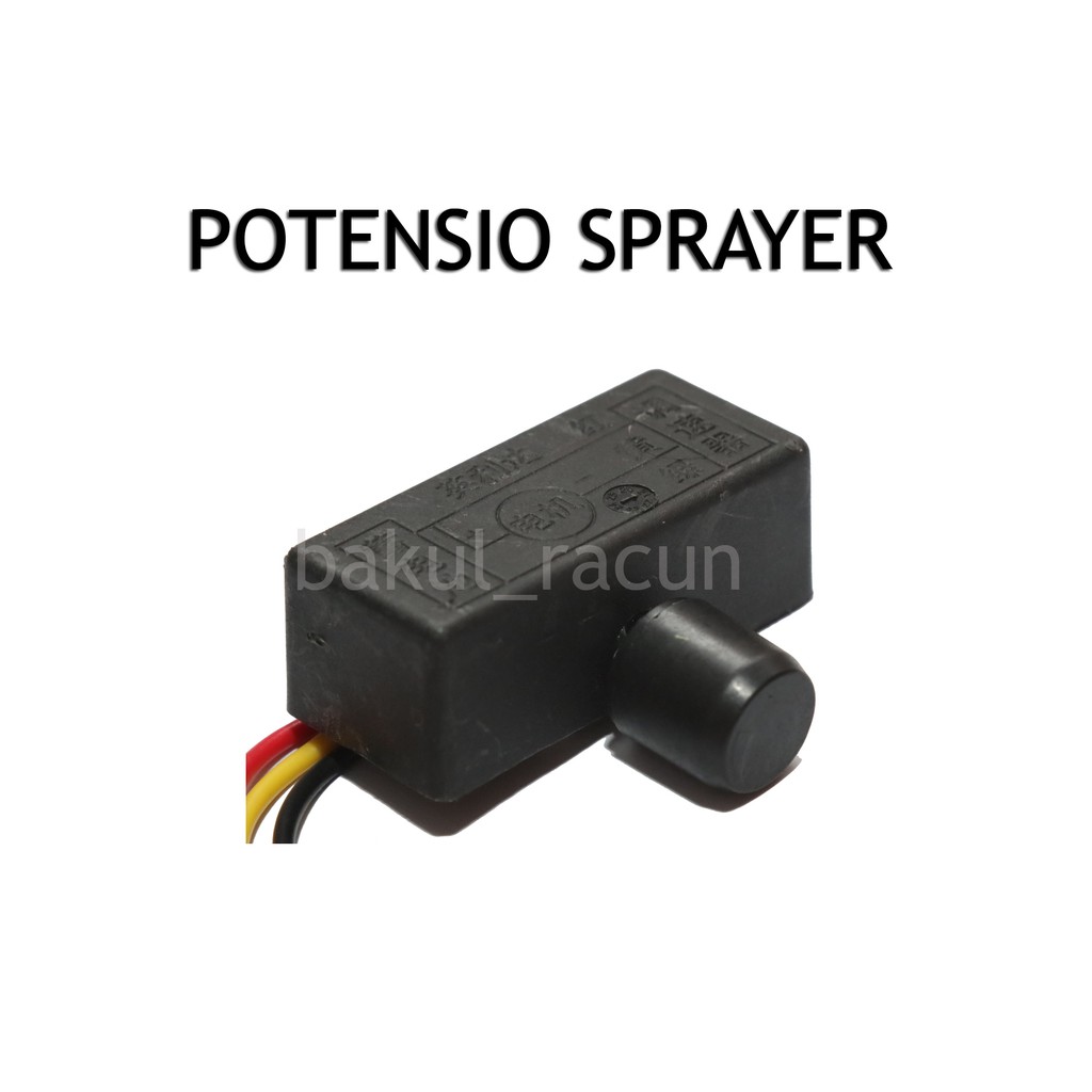 Jual POTENSIO SPRAYER GENDONG SEMPROT HAMA POMPA AIR ELECTRIC BESI ...