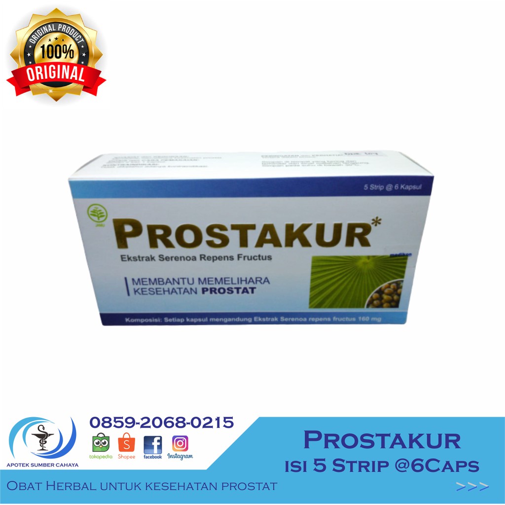Jual PROSTAKUR MEDICON (isi 5 Strip @6 Kapsul) | Shopee Indonesia