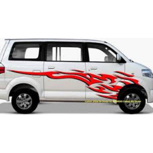 Jual Promo stiker mobil APV cutting stiker mobil APV stiker mobil keren ...