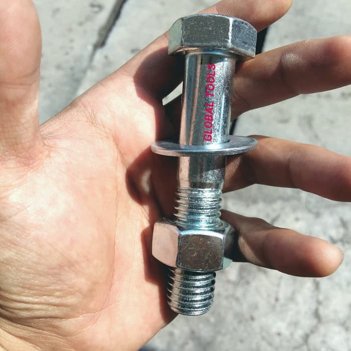 Jual Baut mur galvanized M18 x 90 kunci 27 baut 18x90 bmp 18 x 90 not ...