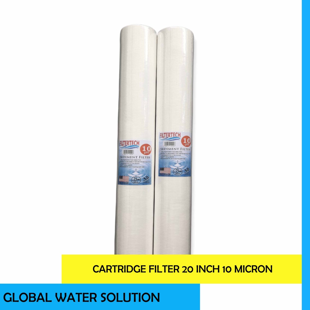 Jual Filter 20 inch 10 Micron / Filter Air / Sedimen Filter | Shopee ...