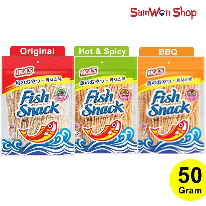 Jual FISH SNACK MERK IKA'S 50 GRAM - JUHI SNACK CEMILAN IKAN BERVARIAN ...