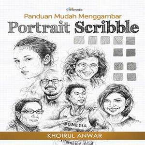 Jual Panduan Mudah Menggambar Portrait Scribble | Shopee Indonesia