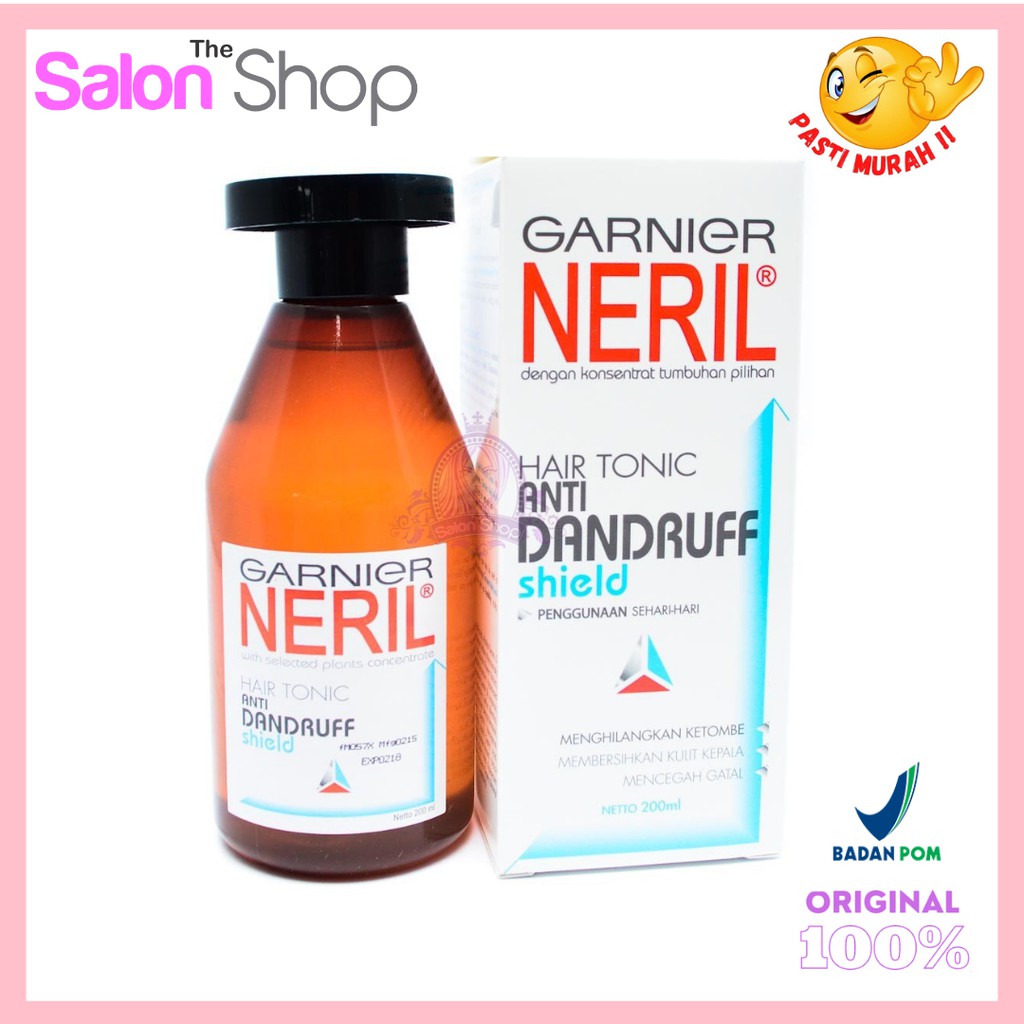 Jual Garnier Neril Hair Tonic Anti Dandruff Shield 200ml | gdlb01 ...