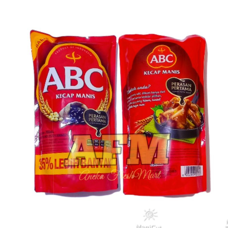 Jual KECAP MANIS ABC 825ML+40% REFILL KECAP KENTAL HITAM MANIS ABC ...