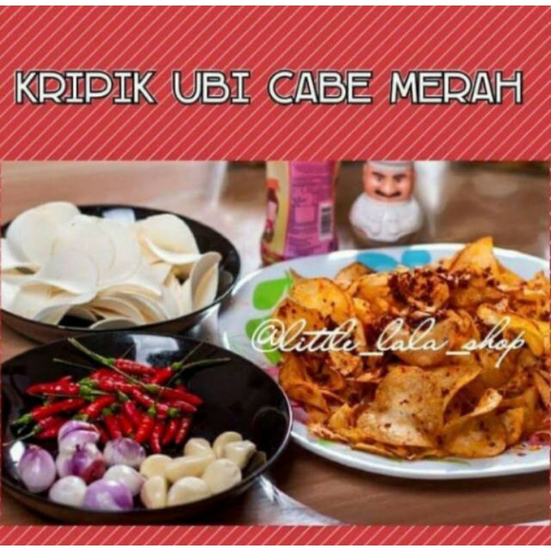Jual Keripik Ubi Khas Riau Keripik Ubi Bumbu Cabe merah Little lala ...