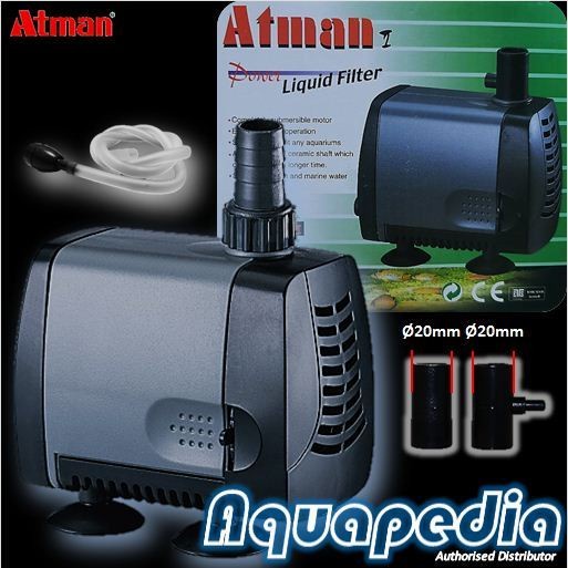Jual ATMAN AT-104 Pompa Air Aquarium Submersible Water Pump | Shopee ...