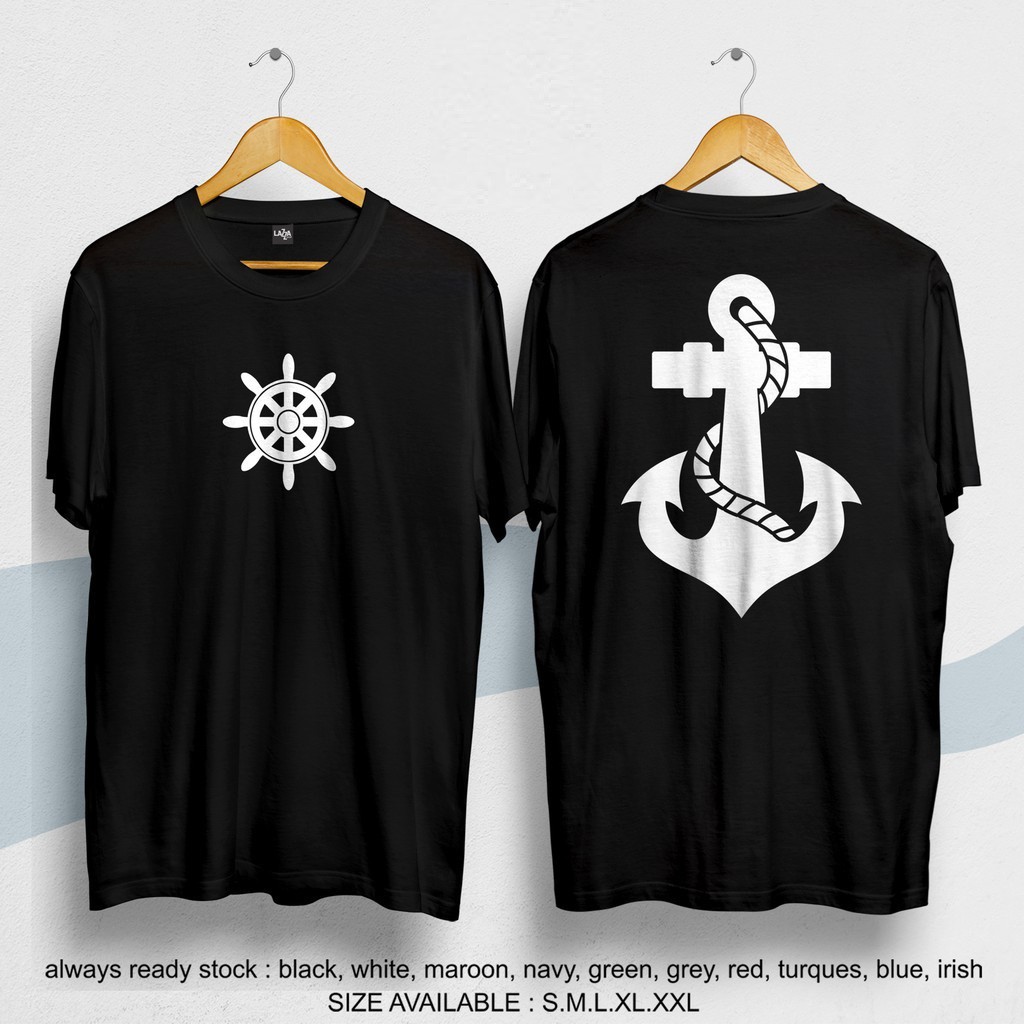Jual MILIKI Kaos Baju Distro Jangkar Pelayaran Pelaut Nelayan v2 ...