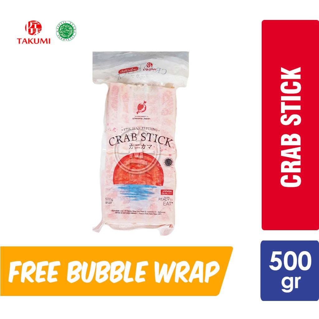 Jual Crab Stick Takumi / Sea Stix | Kani Stick | Crab Stick Daitsabu ... Jual Crab Stick Takumi / Sea Stix | Kani Stick | Crab Stick Daitsabu ...
