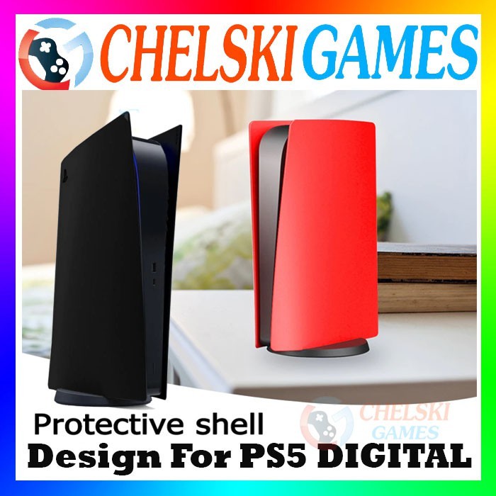 Jual Face Plate Casing Skin Shell Case Replacement PS5 DIGITAL VERSION ...
