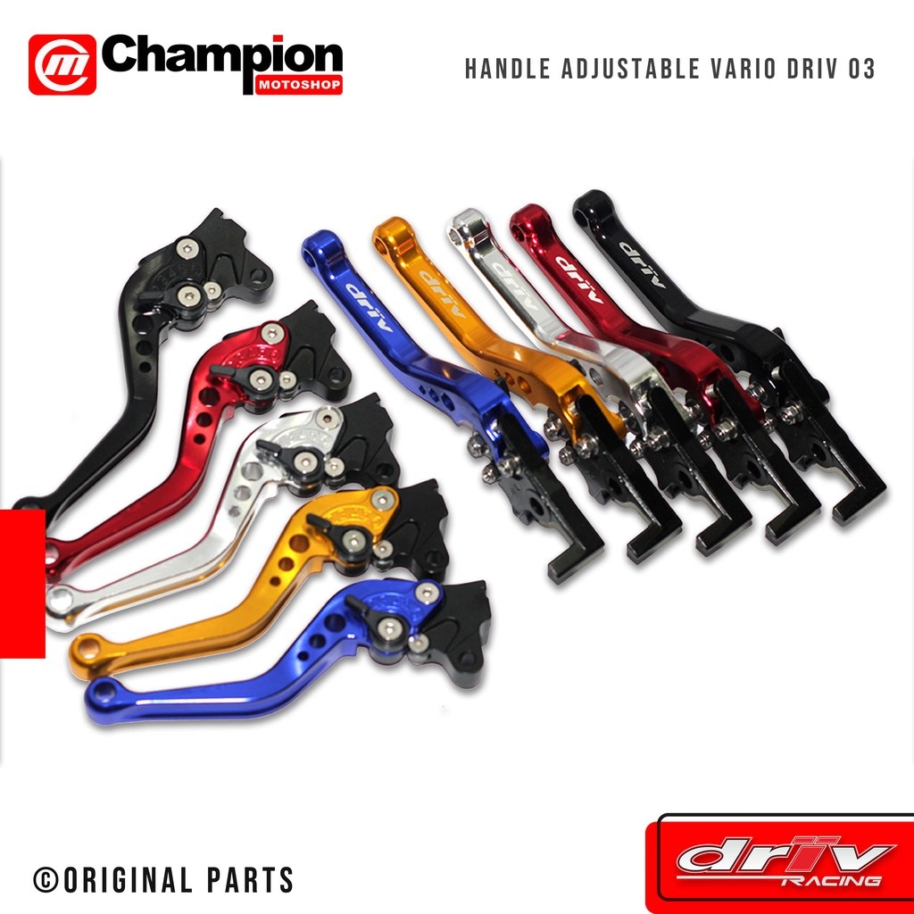 Jual Handle Rem Adjustable Vario 110 125 150 Led Cbs NonCbs Full Cnc 03 ...