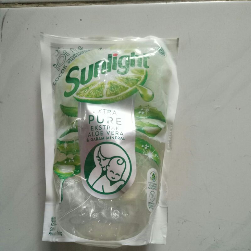 Jual sunlight pure extra aloevera 720ml | Shopee Indonesia
