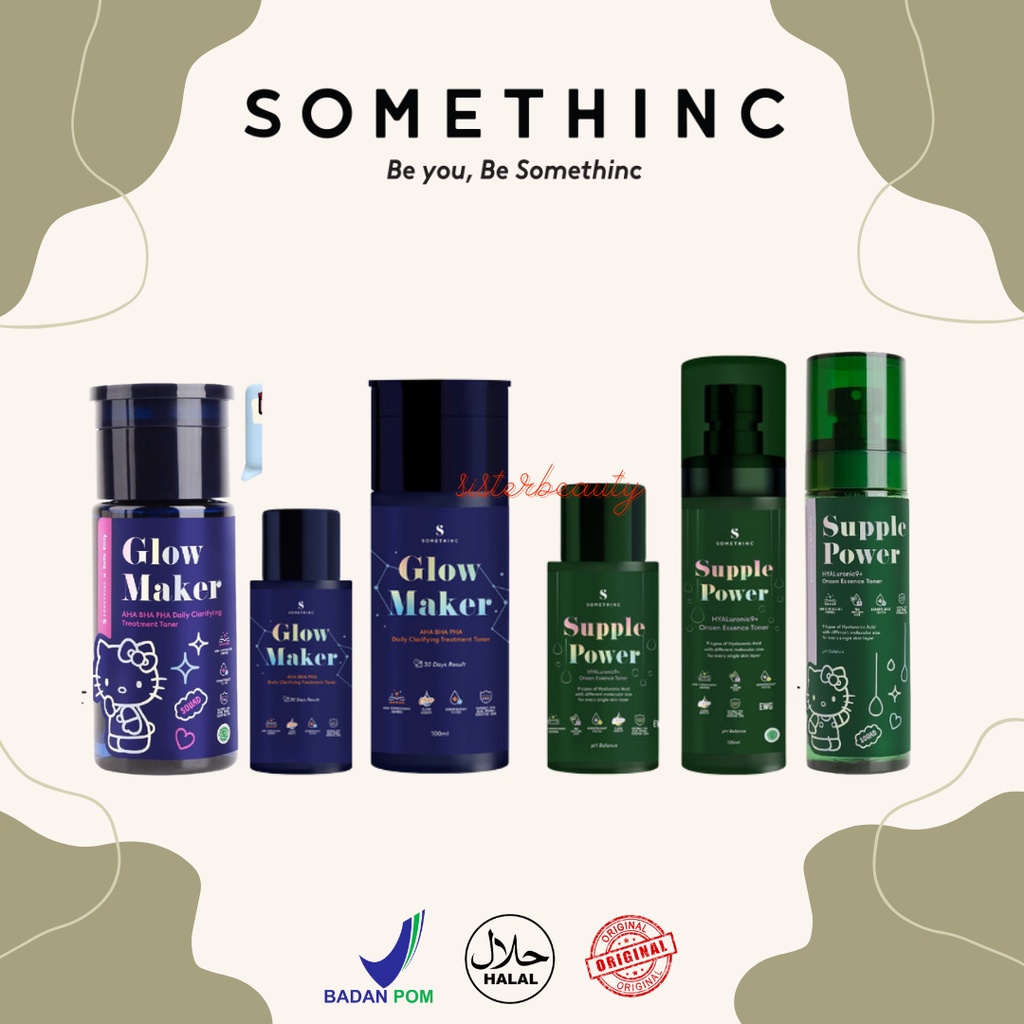 Jual SisterBeauty - Somethinc Glow Maker AHA BHA PHA Clarifying Toner ...