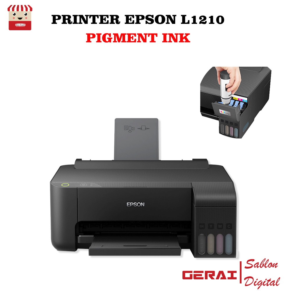 Jual Printer Epson L1210 Tinta Pigment | Shopee Indonesia