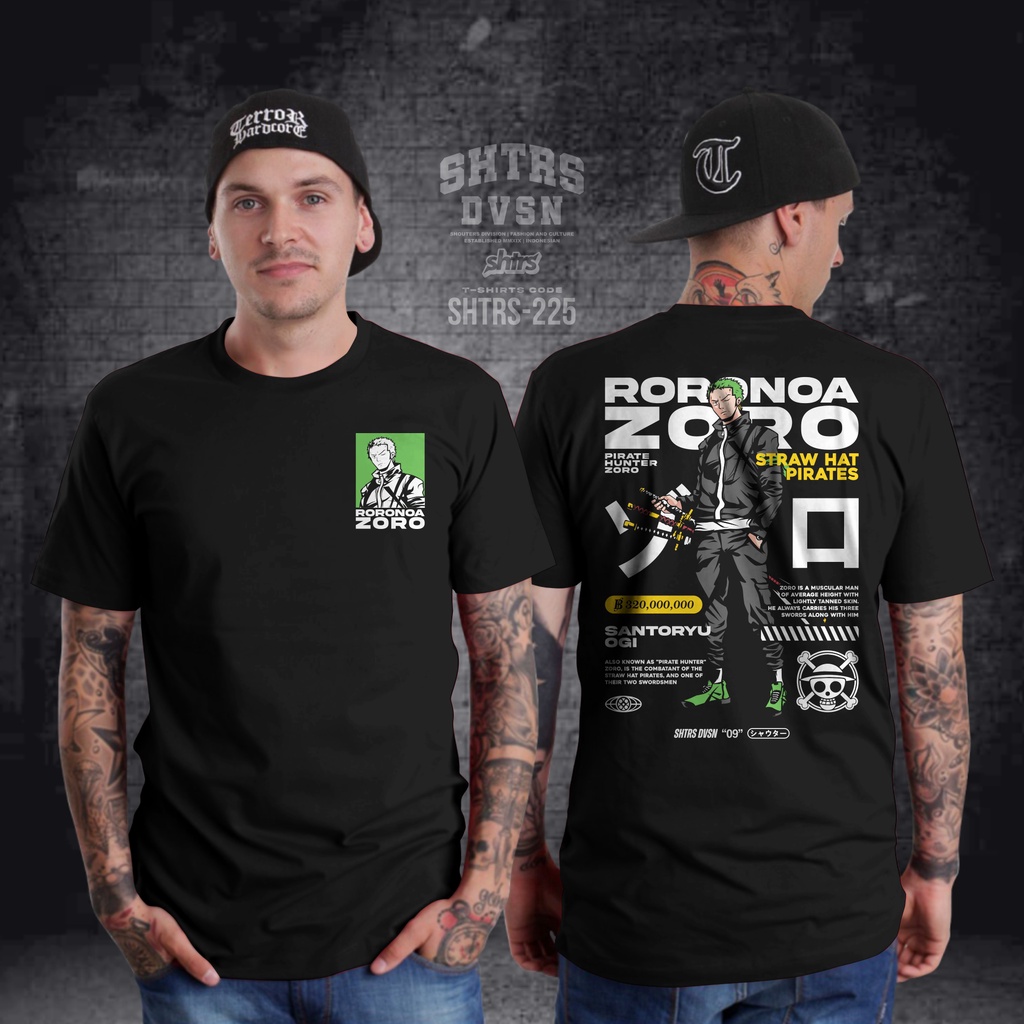 Jual KAOS RORONOA ZORO / KAOS ANIME ONE PIECE RORONOA ZORO / BAJU ONE ... Jual KAOS RORONOA ZORO / KAOS ANIME ONE PIECE RORONOA ZORO / BAJU ONE ...