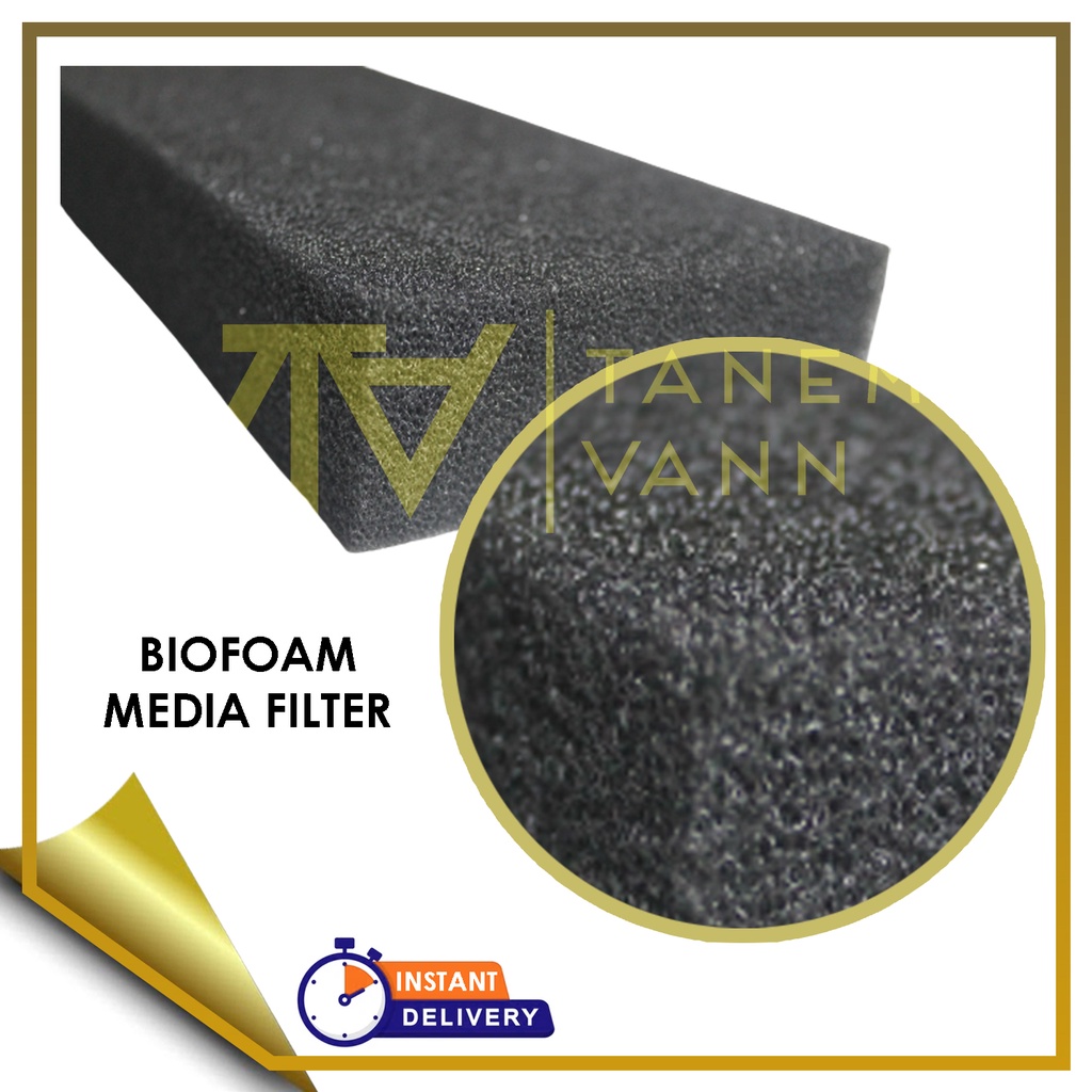 Jual BIO FOAM FILTER 50MM BIOFIL SPONGE BUSA FILTER AQUARIUM AQUASCAPE ...
