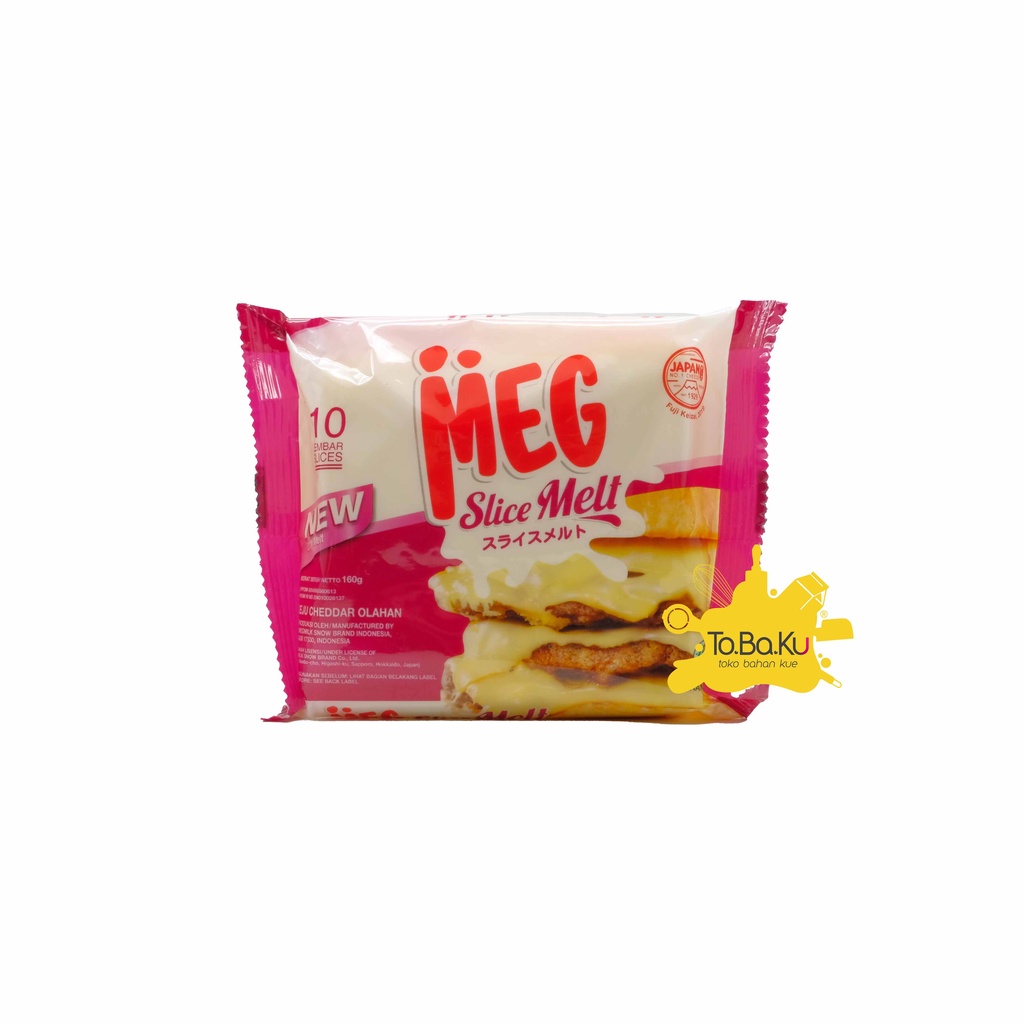 Jual Meg Cheddar Slice Melt 10'S 160gr | Shopee Indonesia