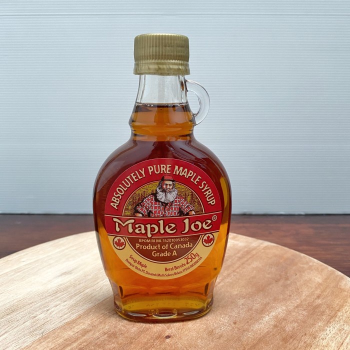 Jual Sirup Maple Joe Syrup 250 Gram | Shopee Indonesia